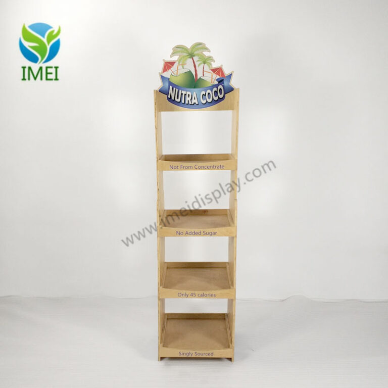 Nutra coco Wooden floor display - IMEI DISPLAY