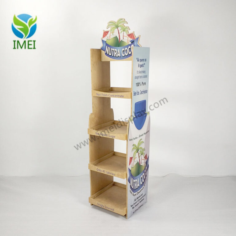 Nutra coco Wooden floor display - IMEI DISPLAY