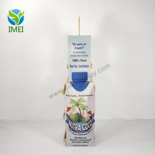 Nutra coco Wooden floor display - IMEI DISPLAY