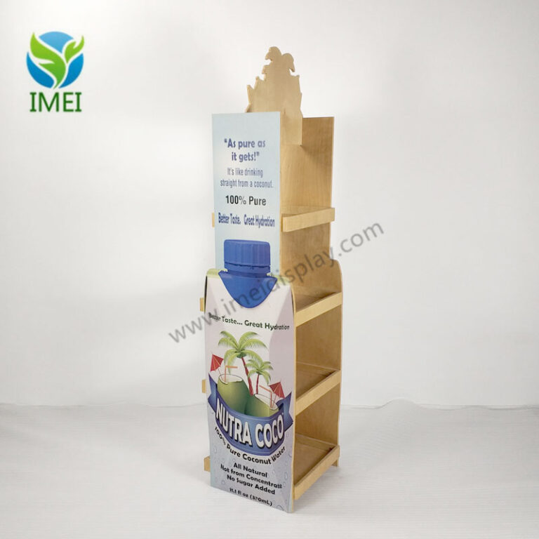 Nutra coco Wooden floor display - IMEI DISPLAY