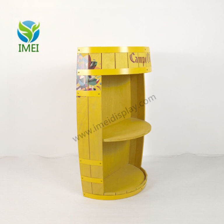 Wooden barrel Display - IMEI DISPLAY